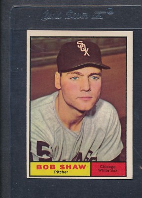 1961 Topps #352 Bob Shaw White Sox EX *5890 | eBay