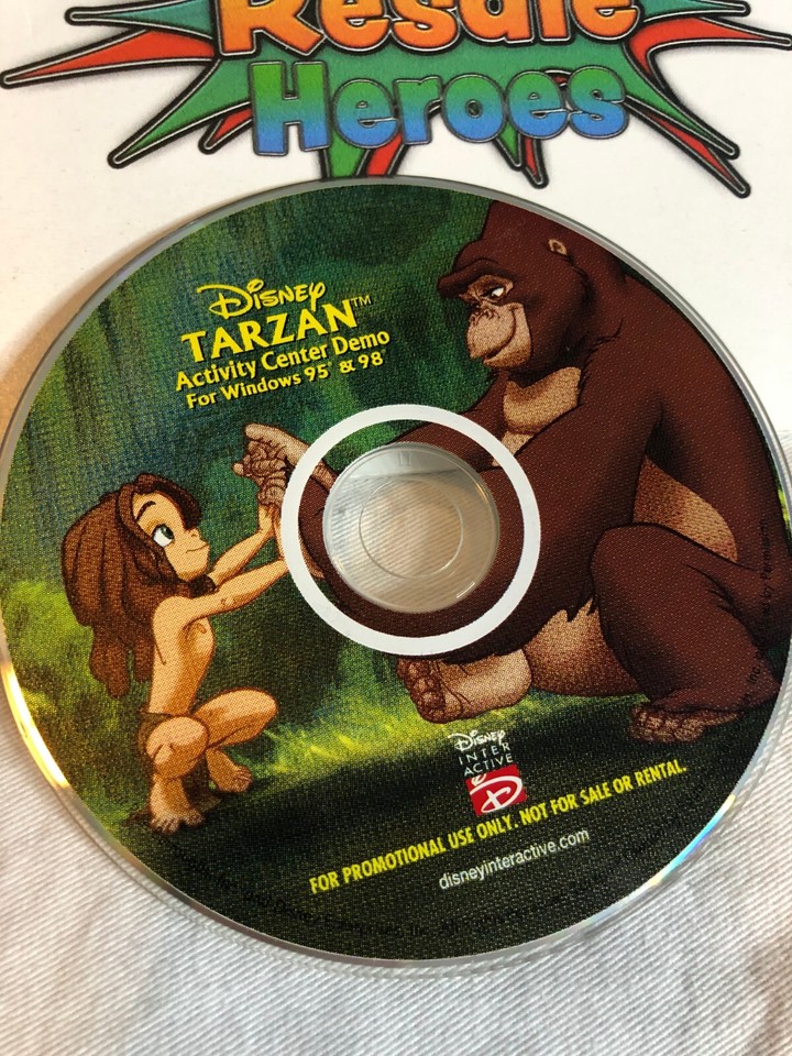 Disney Tarzan Activity Center Demo Promo - Game for PC | eBay