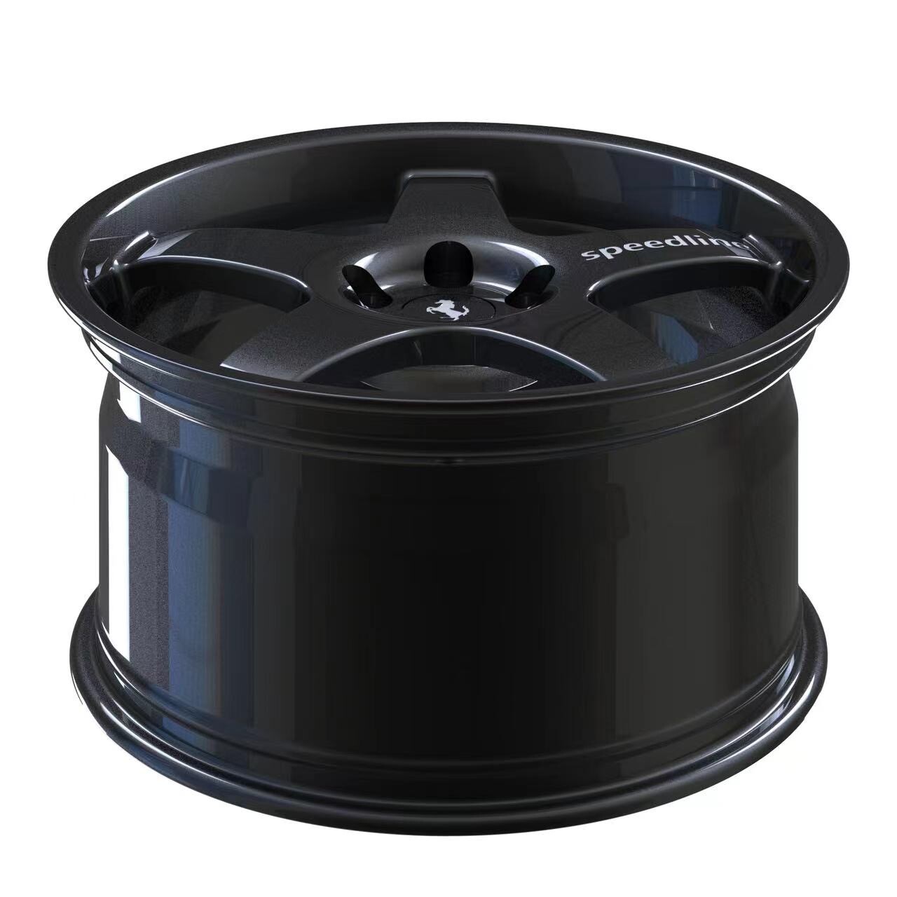 18 inch FORGED GREY CORSE RACE TRACK WHEELS SET- CUSTOM FOR FERRARI ...