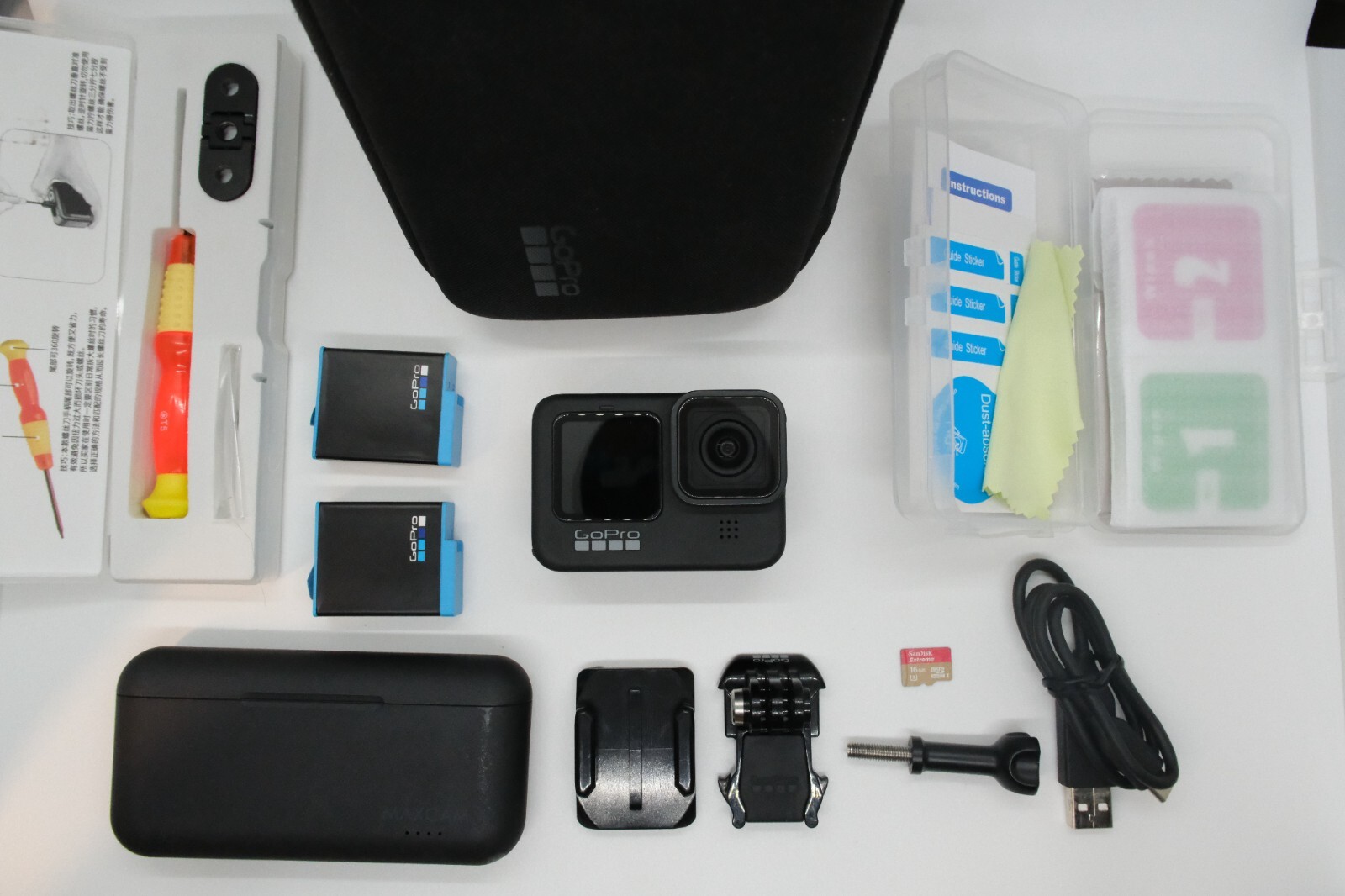 GoPro HERO9 Black 5K UHD Action Camera Bundle for sale online | eBay