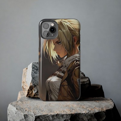 Attack of Titan Phone Case Anime Annie Leonhart Tough Phone Cases ...