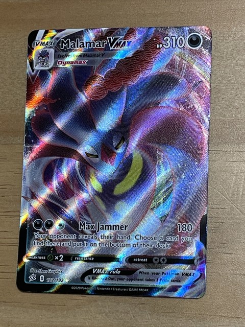 Pokémon TCG Malamar VMAX Rebel Clash 122/192 Holo Ultra Rare for sale ...