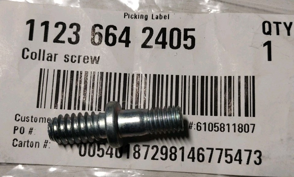 NEW Genuine STIHL Bar Stud (Oversize) MS170 MS230 MS250 MS251 1123-664 ...