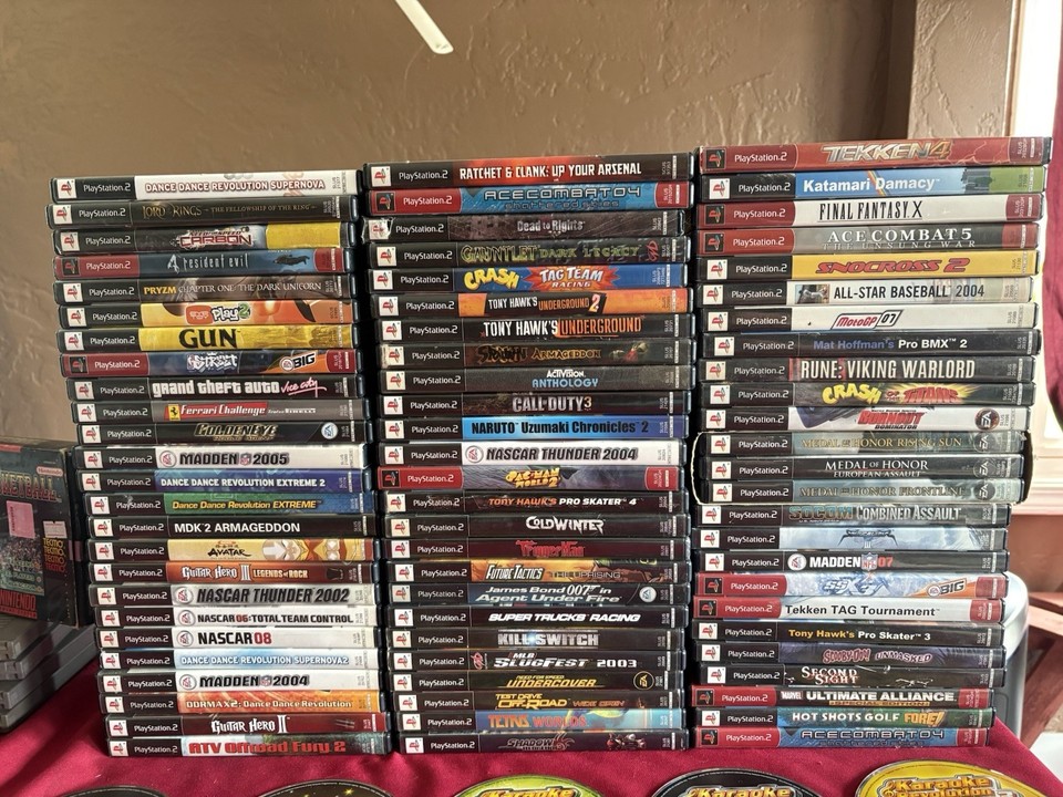 Video game Lot ! 30 Year Collection 🔥🔥 Ps5,Ps4,Ps3,Ps2,Ps1,Xbox Games ...