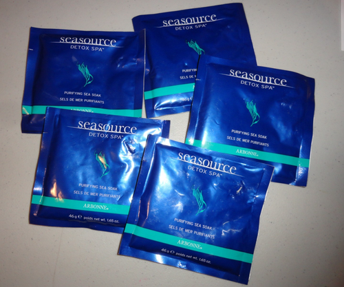 ARBONNE SEASOURCE DETOX SPA PURIFYING SEA SOAK 5 Packets 1.65 OZ EACH ...
