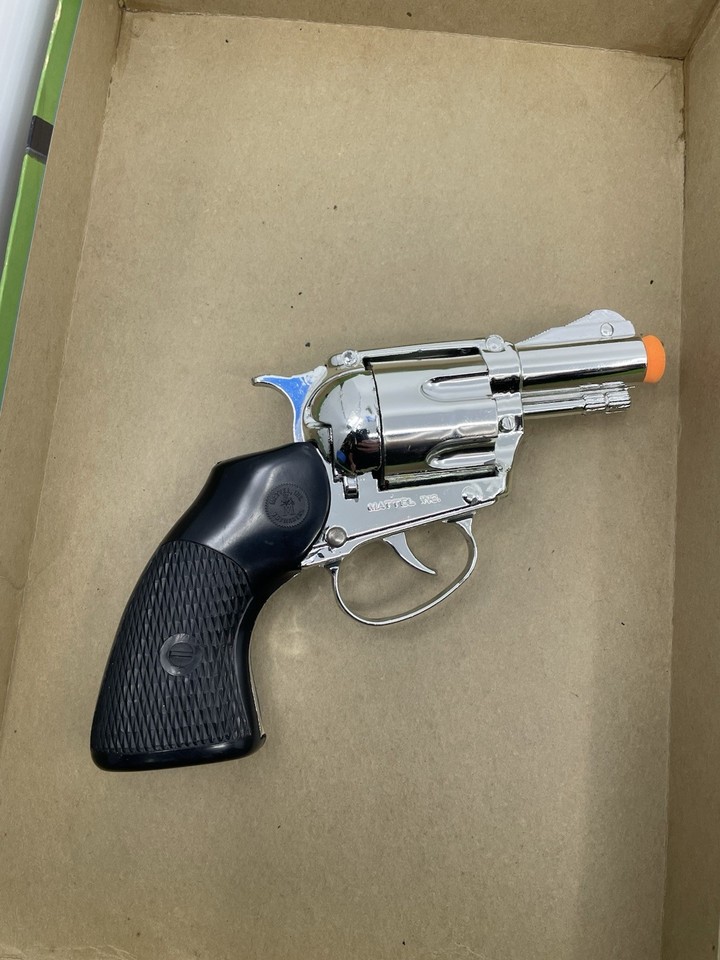 Mattel Shootin' Shell Snub-Nose Private Detective Cap Gun Set w ...