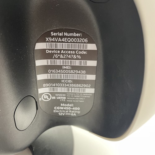 AT&T All-Fi Hub Internet Air Model CGW450-400 W/POWER CORD for sale ...