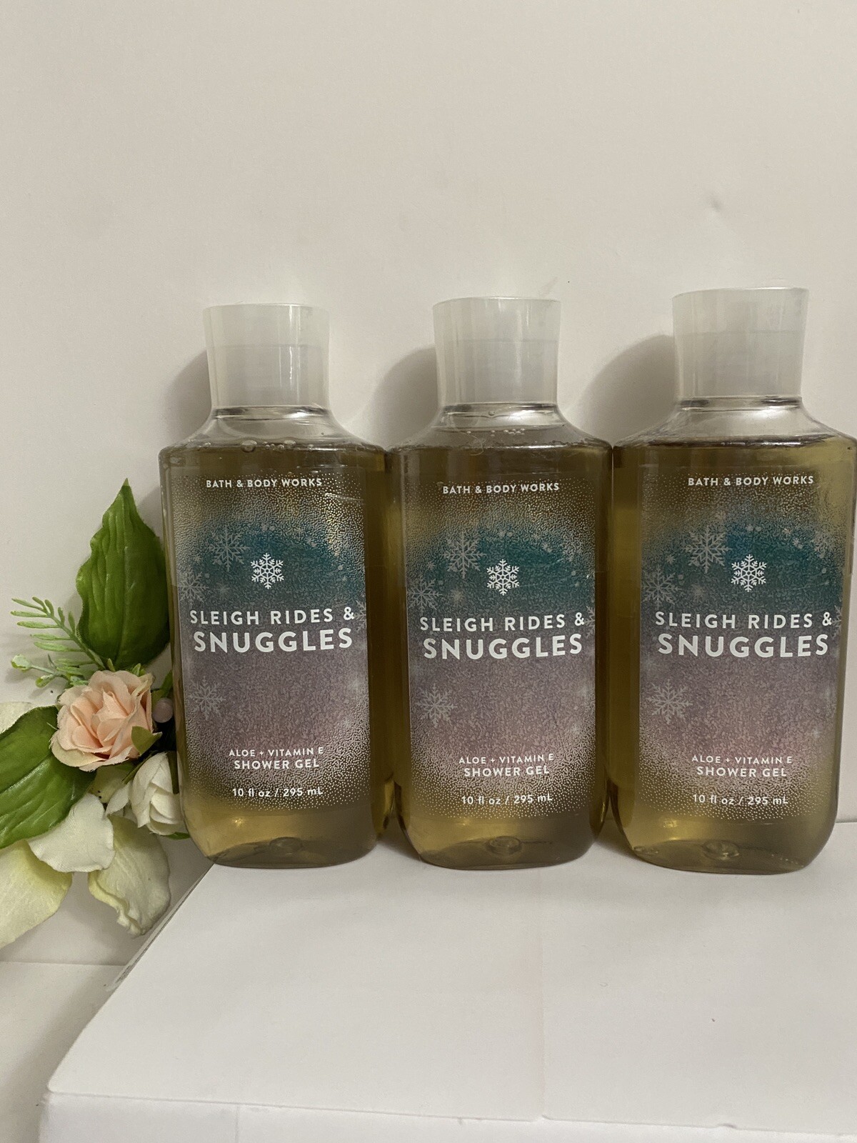 3 New SLEIGHT RIDES & SNUGGLES BATH & BODY WORKS SHOWER GEL BODY WASH ...