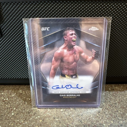 2024 Topps Chrome UFC Caio Borralho Auto SSP | eBay