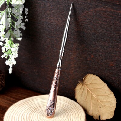 Vintage Awl sewing Poke Tool for Crafting Leather Canvas Alloys Punch ...