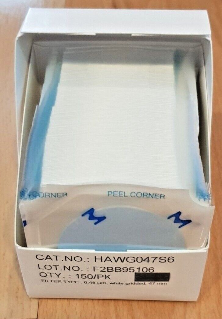 EMD Millipore S-pak HAWG047S6 Mixed Cellulose Ester Sterile Filter ...