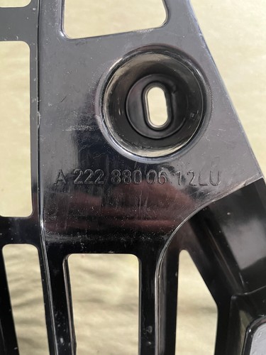 2014 - 2017 MERCEDES S550 W222 REAR RIGHT SIDE BUMPER MOUNT SUPPORT ...