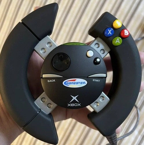 Original XBOX Radica: Gamester Racing Wheel Controller in Mint ...