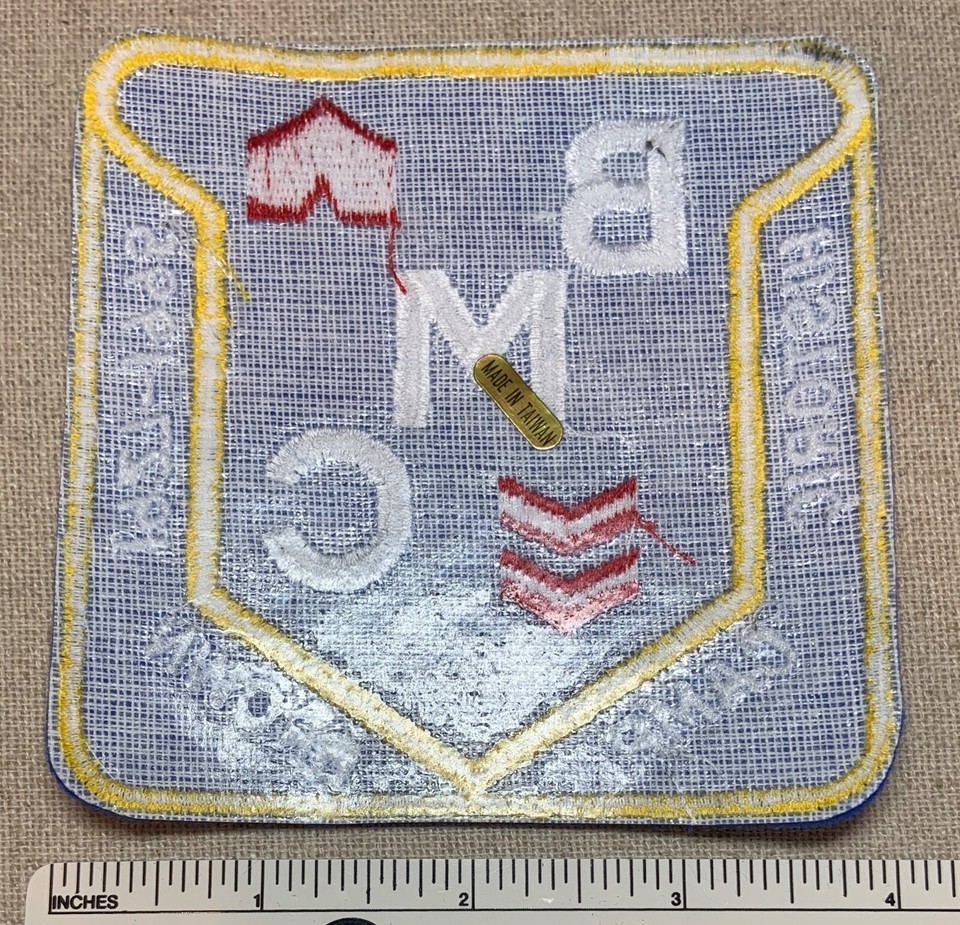 1927-1995 BMC HISTORIC CAMP BROWN Boy Scout PATCH Coronado Area Council ...