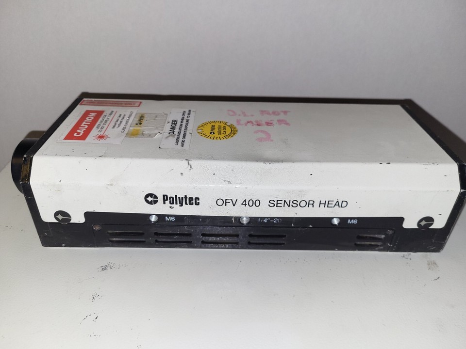 Polytec PFV4000 Rotational Vibrometer with OFV 400 Sensor Head 400-4 | eBay