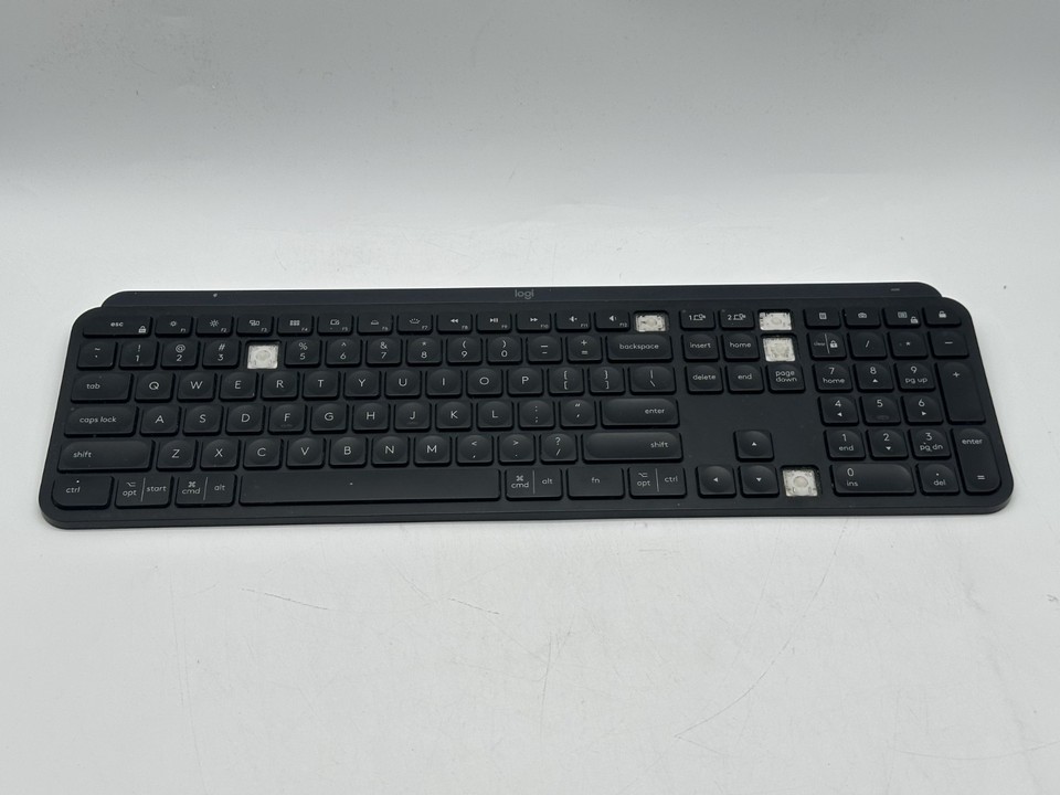 Logitech MX Keys Full-Size Bluetooth Wireless Keyboard - Black ...