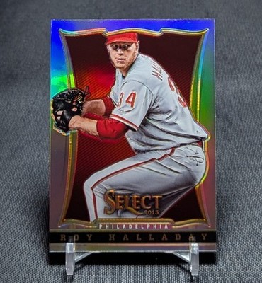 Roy Halladay Silver Holo Prizm 2013 Panini Select Baseball Card #41 ...