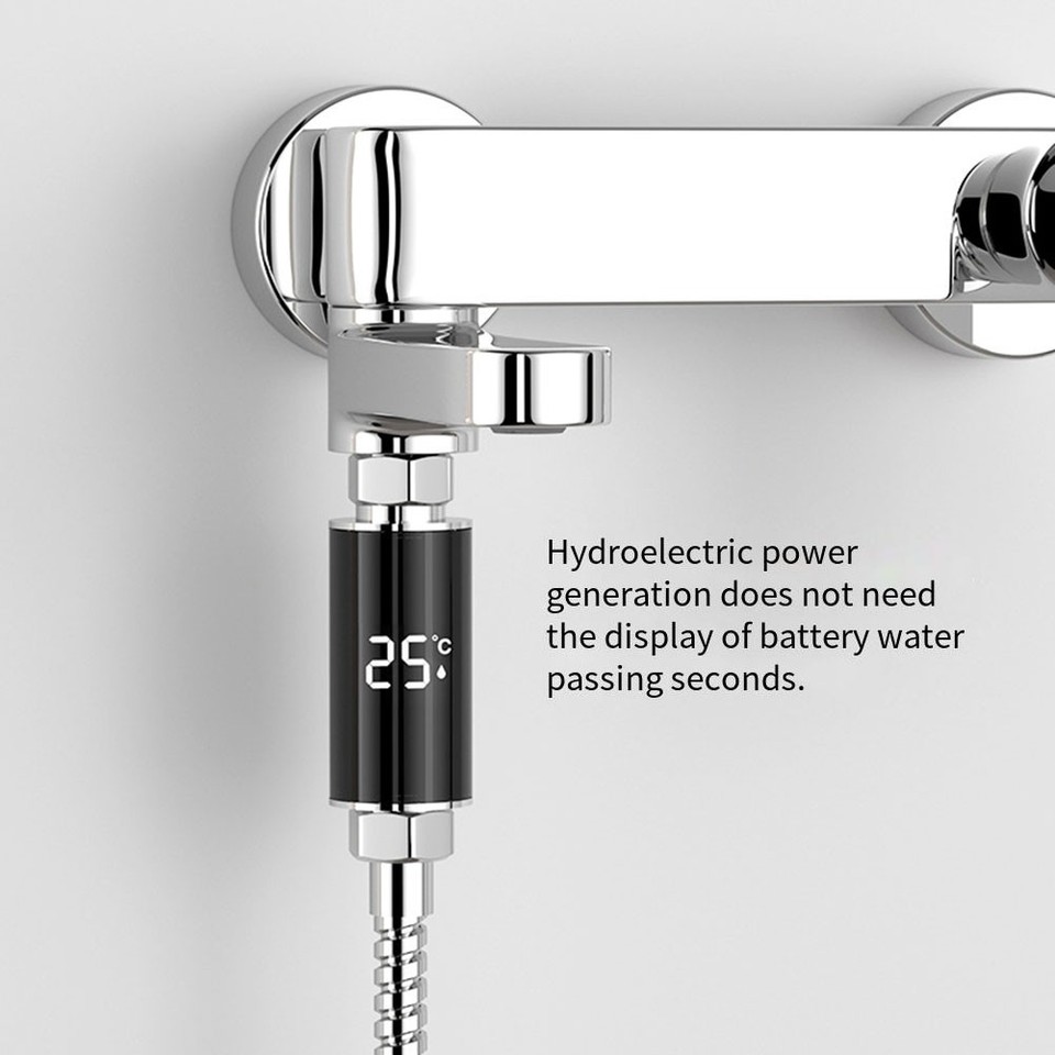 Waterproof Digital Shower Thermometer With LED Temperature Display In ...