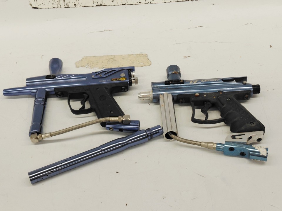 Paintball Markers FOR PARTS/REPAIR: (2) Piranha, VL Orion & BT-4 Combat ...
