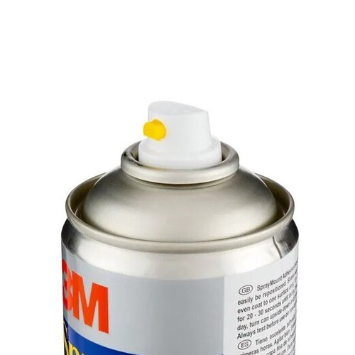 3M Spray Mount 400ml Clear Adhesive Glue Spray 400ml Non-Staining ...