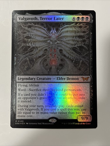 Valgavoth, Terror Eater Duskmourn MTG 120 FOIL MYTHIC M/NM | eBay