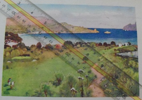 Bahia de Alcudia Golf Course Mallorca Vintage Print Erwin Hubert ...