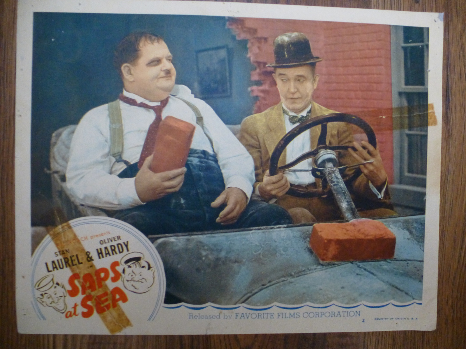 SAPS AT SEA PLUS FLYING DEUCES STAN LAUREL AND OLIVER HARDY R 46/43 ...