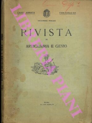 Militaria - Rivista di Artiglieria e Genio. | eBay