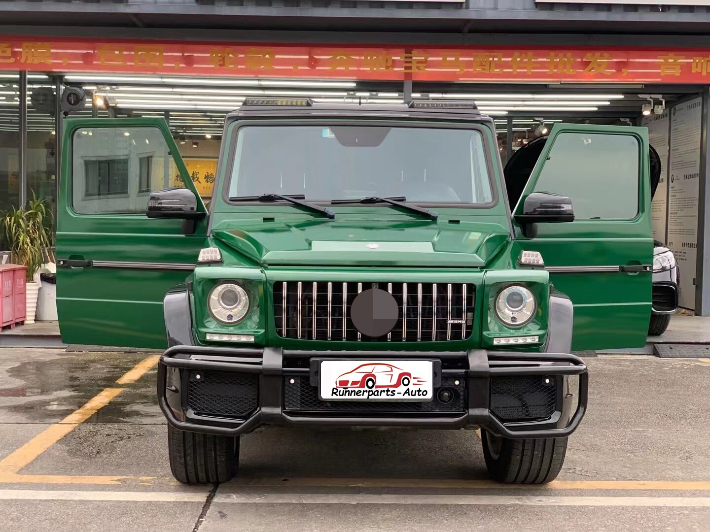 Fit Benz G Class W463 G63 G65 2000-2018 Front Bumper Protector Bull Bar ...