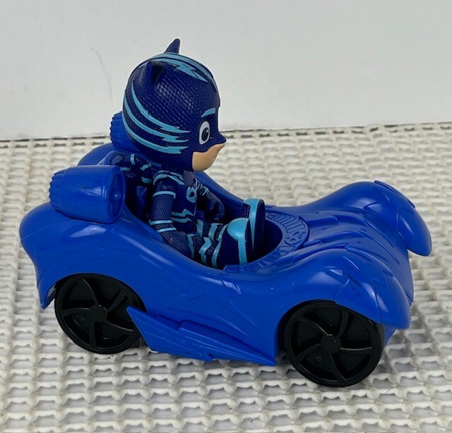 PJ Masks green CATBOY BLUE CAT CAR w/Figure Just Play Toy | eBay