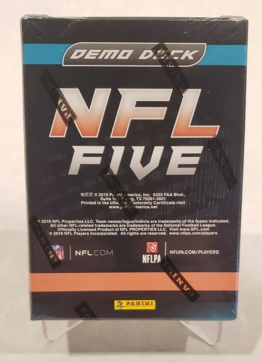 2019 Panini NFL Five Trading Card Game Demo Deck Pack | eBay