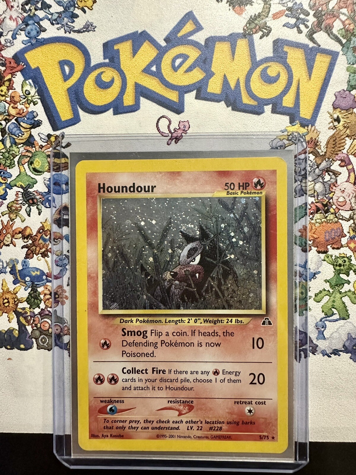 POKÉMON 🔥HOUNDOUR-Neo Discovery- 5/75 Holo Unlimited RARE-NM | eBay