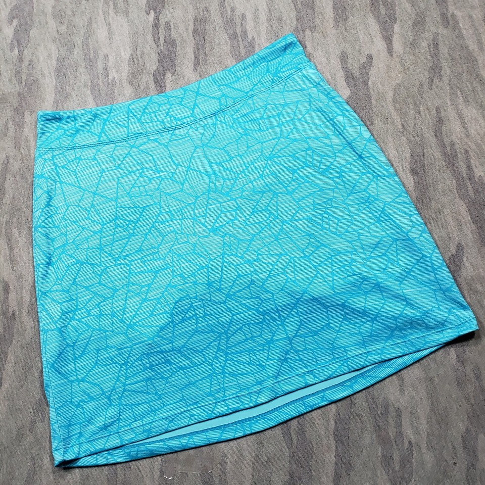 Segments Luxe Skort Womens Medium Blue Pull On Stretch | eBay