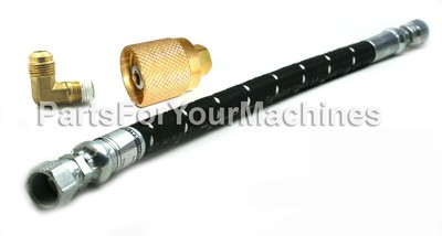 LPG / PROPANE TANK HOSE ASSEMBLY 16", QUICK CONNECT BY REGO / PARKER ...