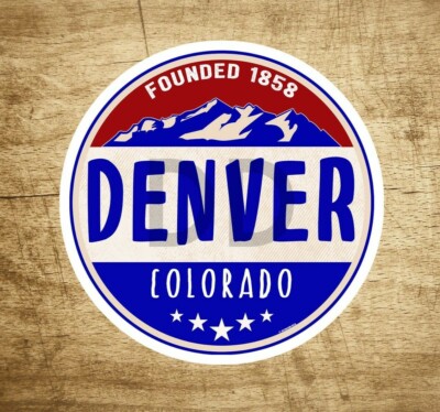 Denver Colorado Decal Sticker Rocky Mountains Mile High City 3" | eBay
