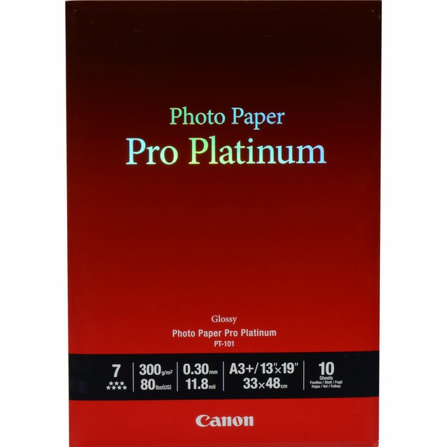 Canon Pro Platinum Inkjet Printer Photo Paper Size 13 X 19 Inches 10 canon-pro-platinum-inkjet-printer-photo-paper-size-13-x-19-inches-10