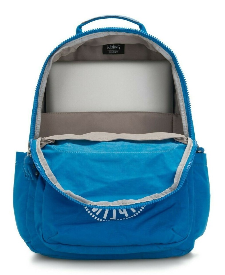 Kipling SEOUL Large Backpack - Methyl Blue NC RRP £87 | eBay UK