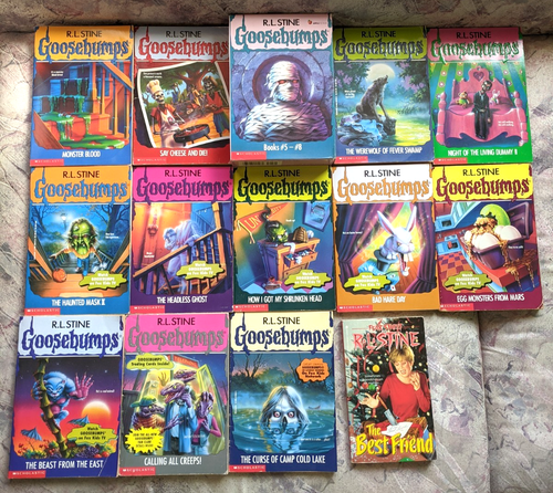 Lot of 16 R.L. Stine Goosebumps Books + Fear Street The Best Friend | eBay