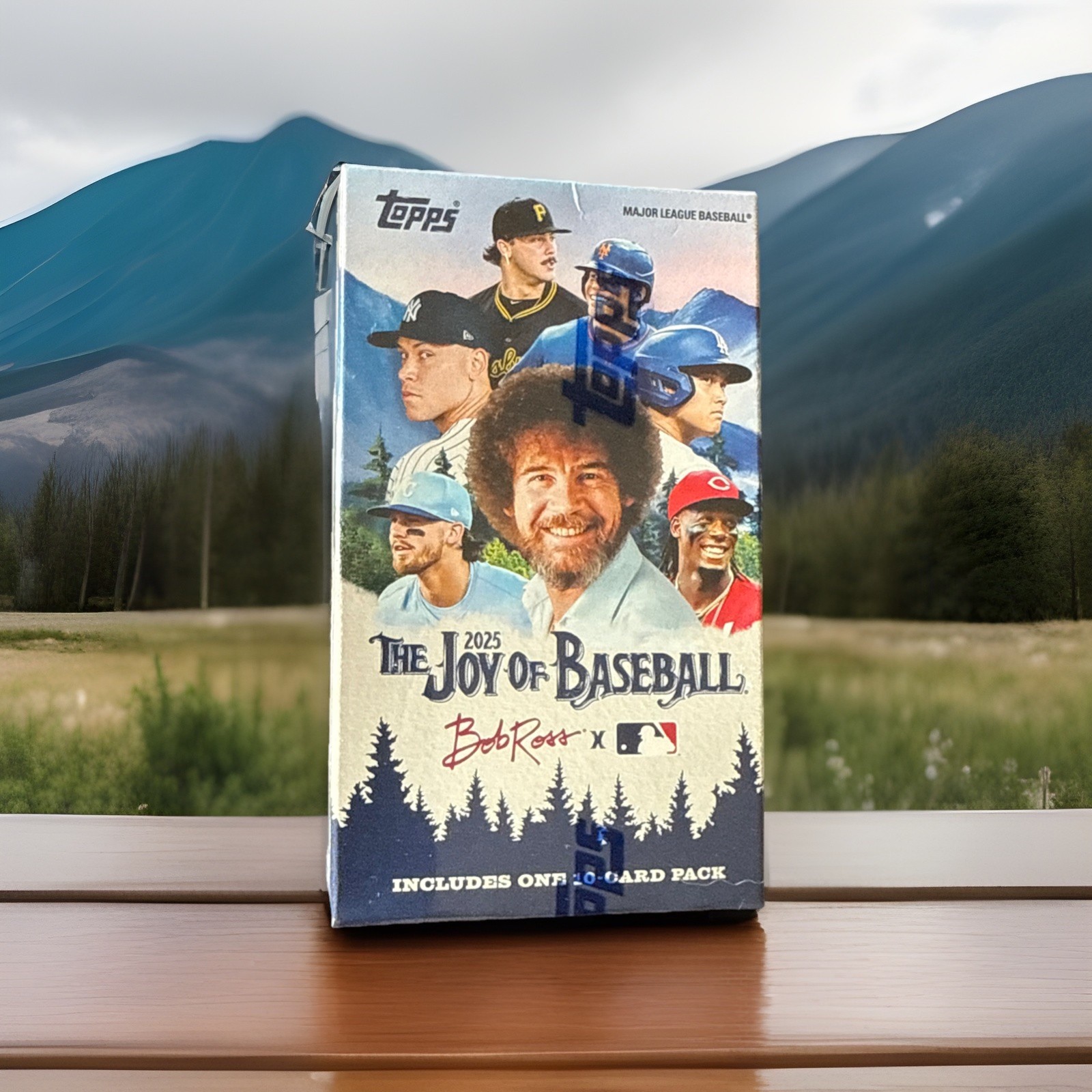 2025 Topps x Bob Ross: The Joy of Baseball - Happy Little Box | eBay