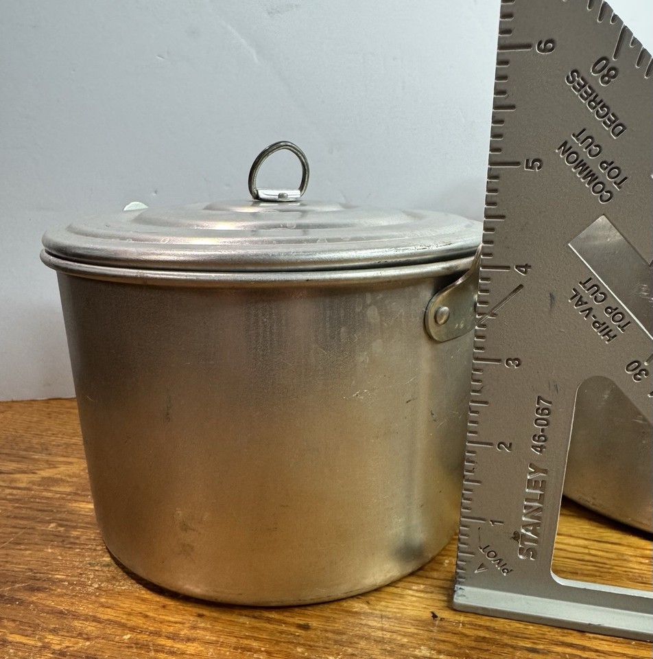 Vintage Aluminum Nesting Camping RV Cookware Pots Pans Set Camp Kit | eBay
