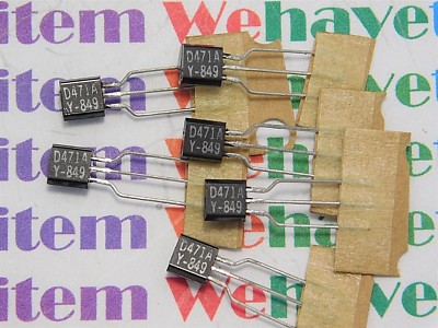 2SD471A / D471A / TRANSISTOR / TO92 / 6 PIECES / (qzty) | eBay