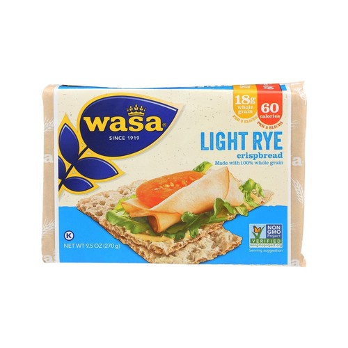 Wasa Crispbread Light Rye - Case of 12 - 9.5 oz. | eBay