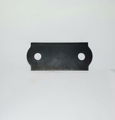 1 Weld on steel bracket tab flat plate 2 holes 3/8" 3 1/2" x 1 1/2" x 3 ...