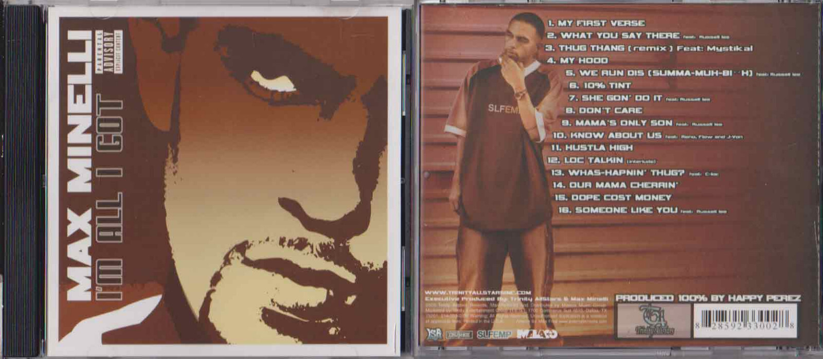 Max Minelli - Im All I Got Louisiana Rap G-Funk C-Loc Mystikal !@#$ | eBay