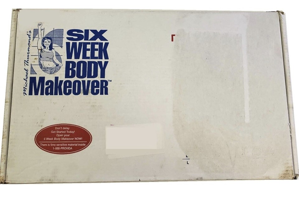 Michael Thurmonds Six Week Body Makeover Weight Loss Kit DVD/CD Brand ...
