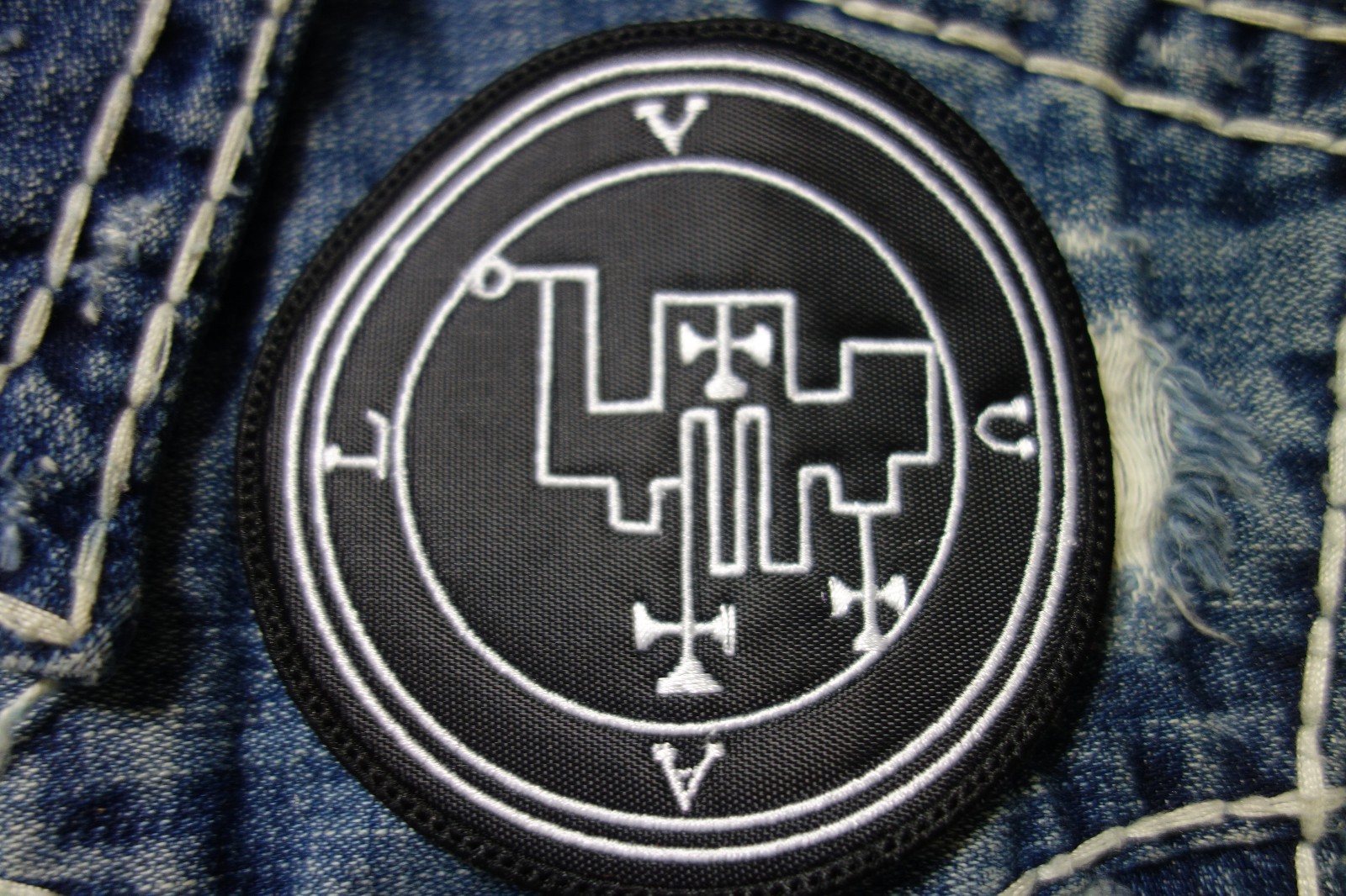 VUAL SIGIL EMBROIDERED PATCH | eBay