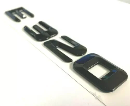BLACK E320 E 320 LETTER REAR TRUNK LID EMBLEM BADGE NAMEPLATE DECAL ...