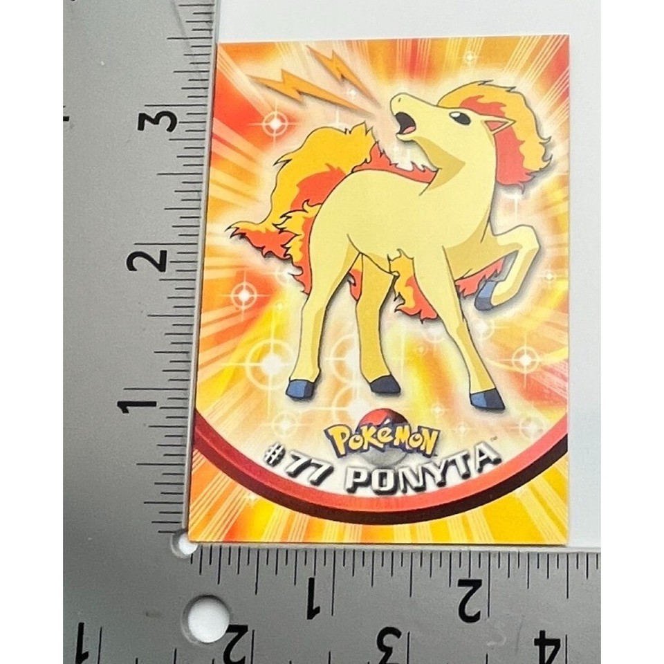 Ponyta Pokemon Card Topps #77 TV Animation Edition Series Blue Logo | eBay