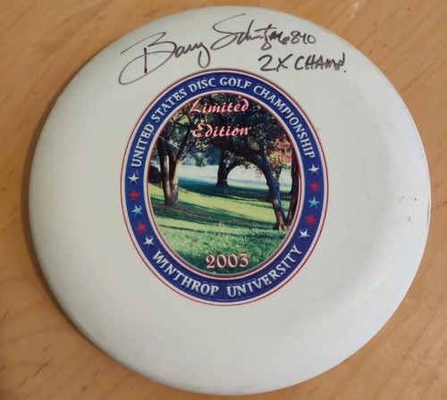 Barry Schultz Autographed Innova Putter 2003 Winthrop | eBay
