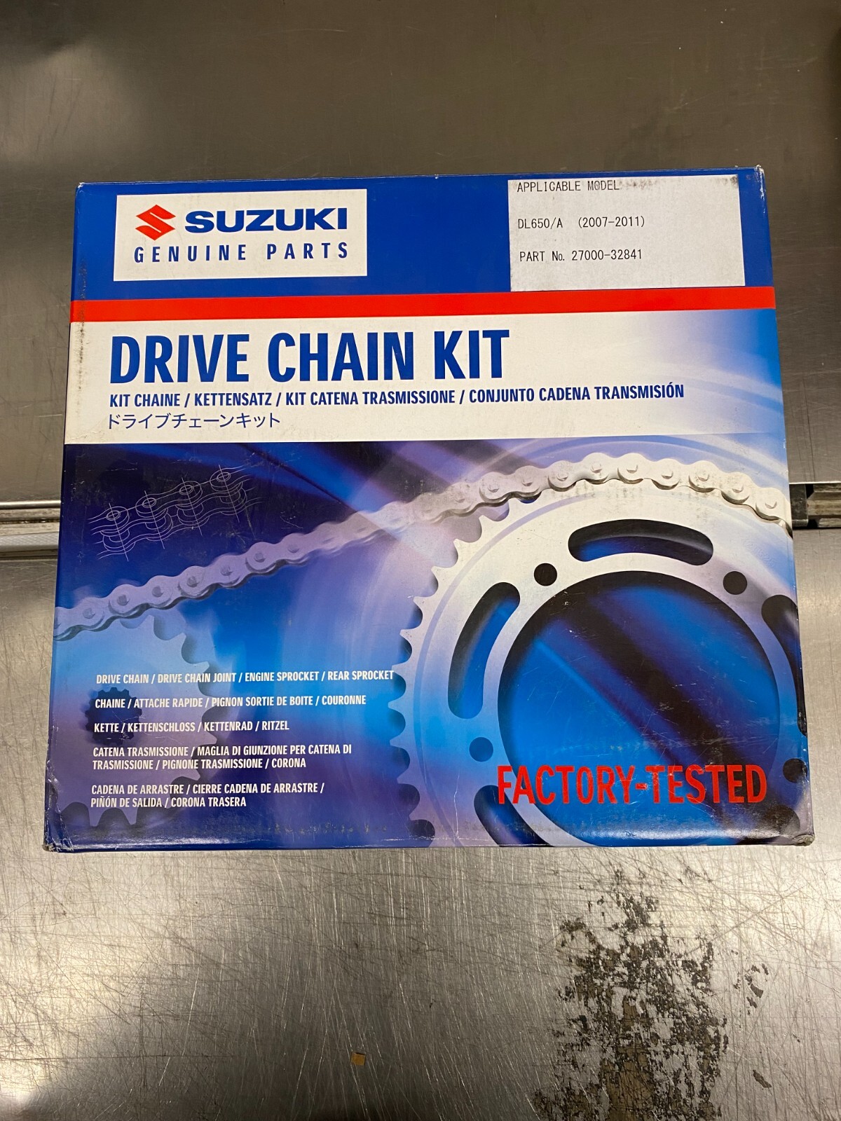 Genuine Suzuki DL650 2007-2011 Drive Chain Kit - 27000-32841 | eBay UK